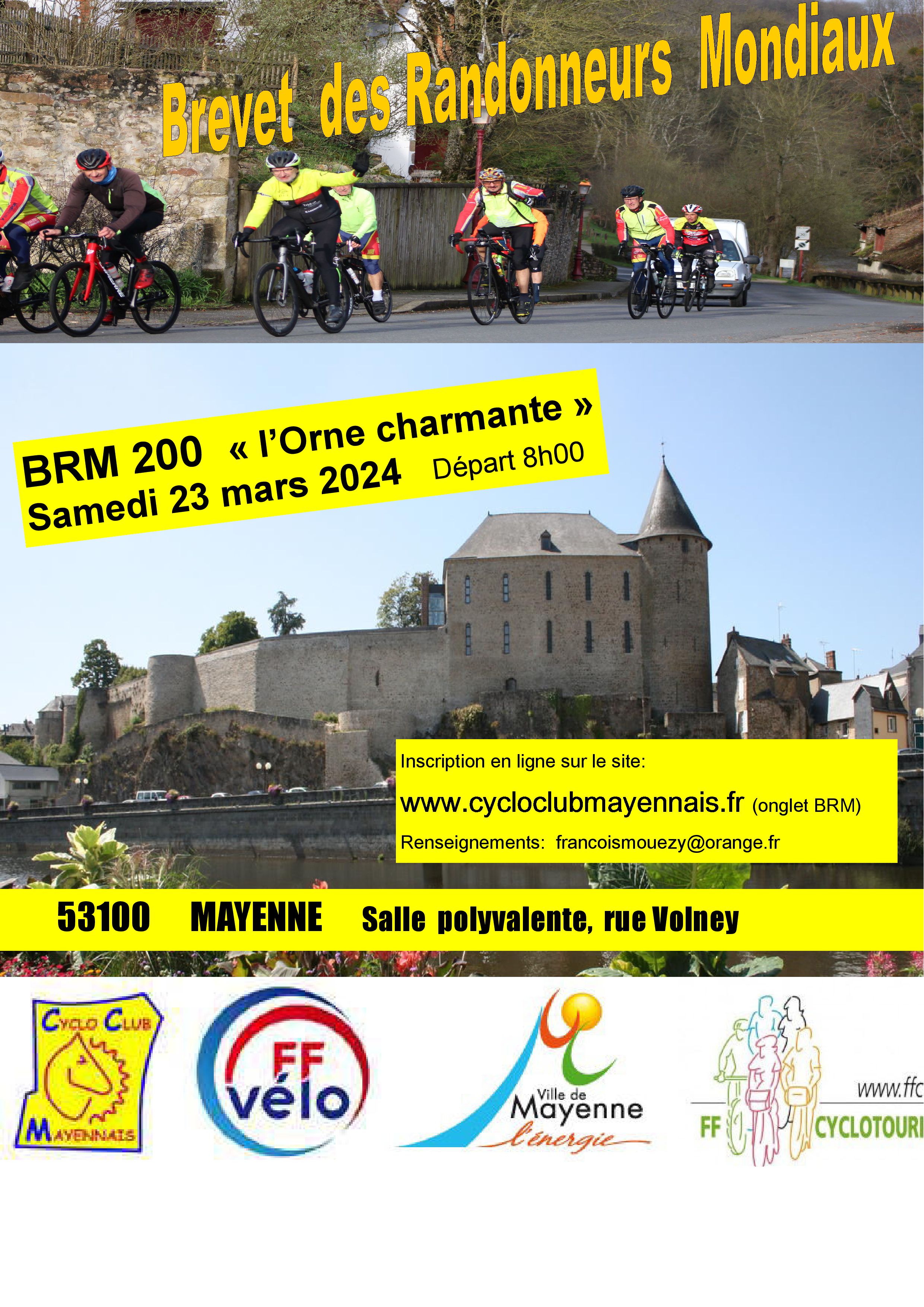BRM 200 | Cyclo Club Mayennais